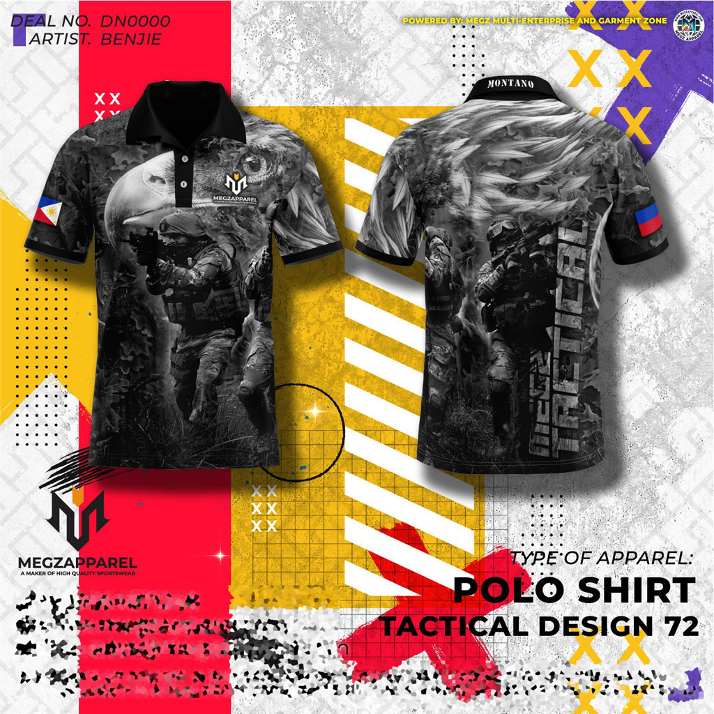 2024 NEW JERSEY Tactical Polo Shirt For Men TACTICAL GLO AIRBORNE ...