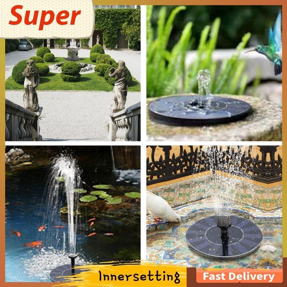 ˇ [innersetting.my] Solar Floating Water Pump Multifunction Floating ...