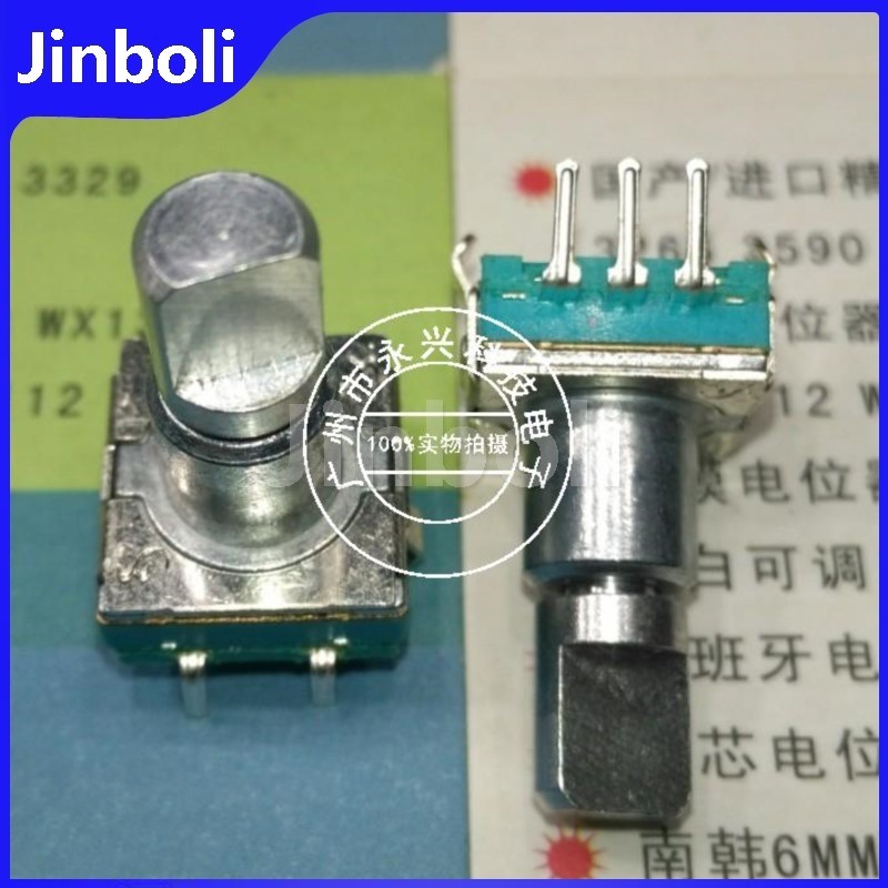 3PCS 30 Position 15 Pulse 360 Degree Rotary Encoder EC11 5 Pin Half ...