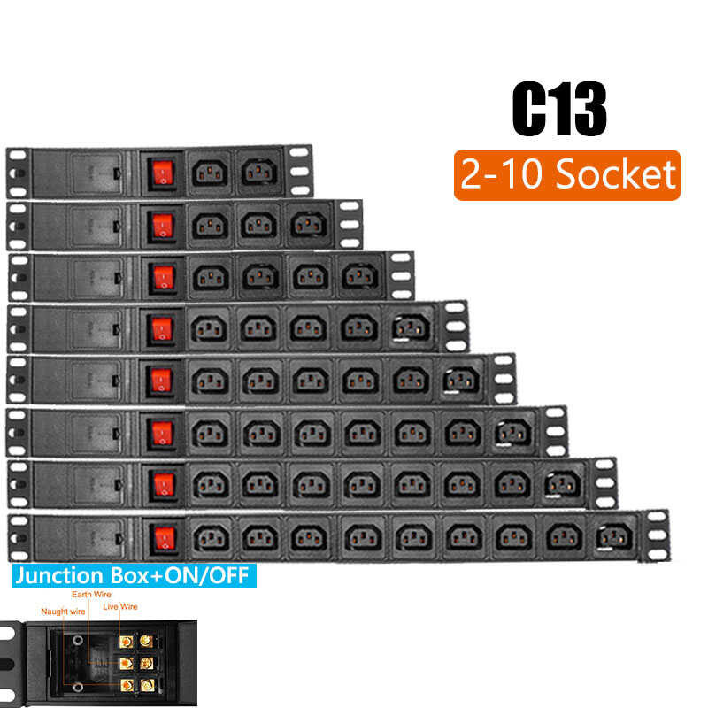 PDU C13 Ng Network Cabinet Rack Socket Na May Switch Junction Box ...