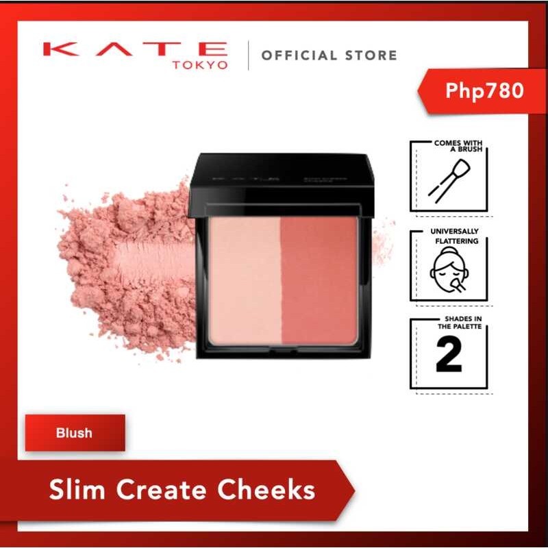 Kate Tokyo Slim Maglikha ng Cheeks [Blush] [Dalawang tono] [Compact ...