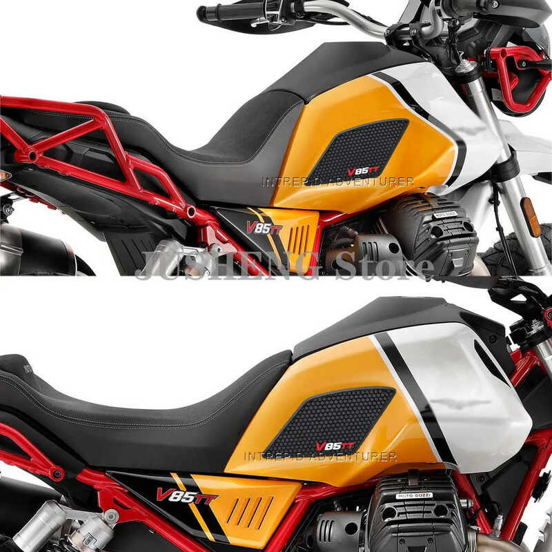 Propektor Gas Bagong Na Side Ng Tank Traction Pad Para Sa Moto Guzzi ...