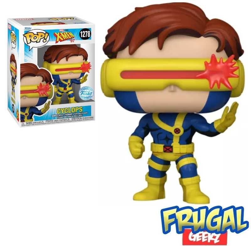 Funko Pop X-Men '97 (2023) - Cyclops Special Edition Bobble-Head Figure ...