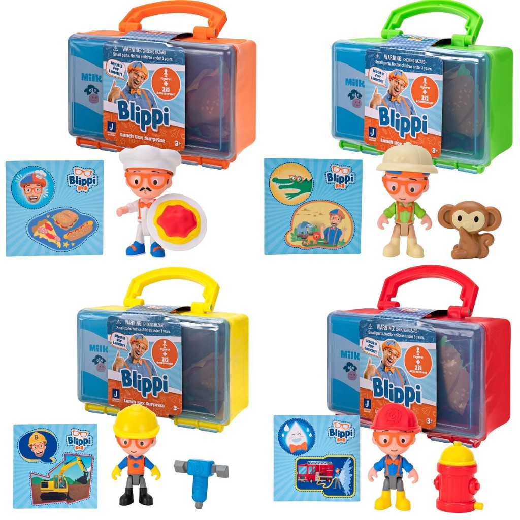 Children English Enlightenment Program Blippi Mystery Box Bento Box My ...
