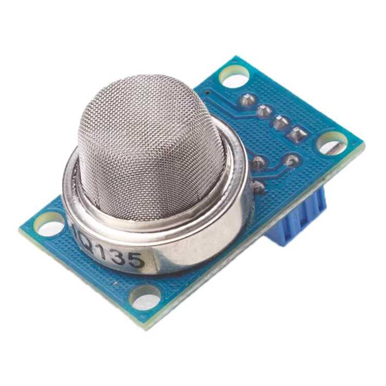 MQ-135 Air Quality Sensor Module Harmful Gas Detection Sensor Alarm ...