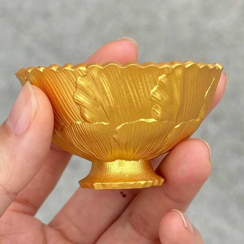 New Sichuan Museum Northern Song Furong Flower Petals Golden Bowl ...