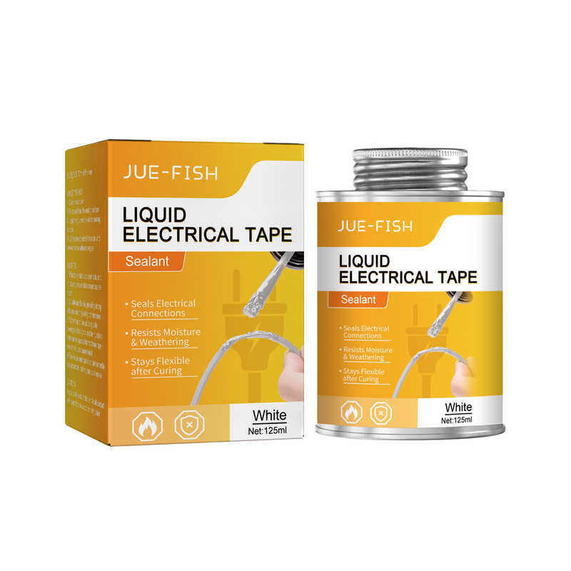 Jue Fish liquid electrical tape for waterproofing instead of heat ...