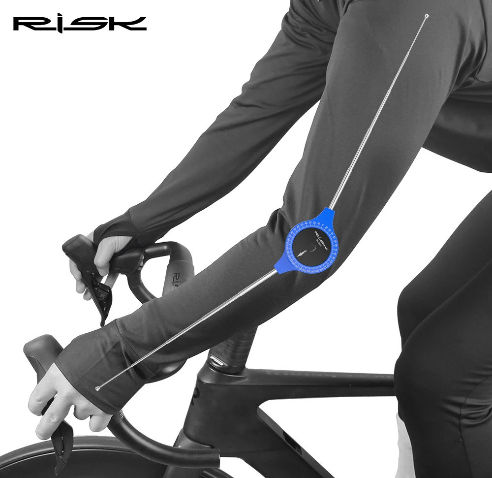RISK Cyclist Knee & Elbow Angle Measurement Tool Bike Rider Fitting ...