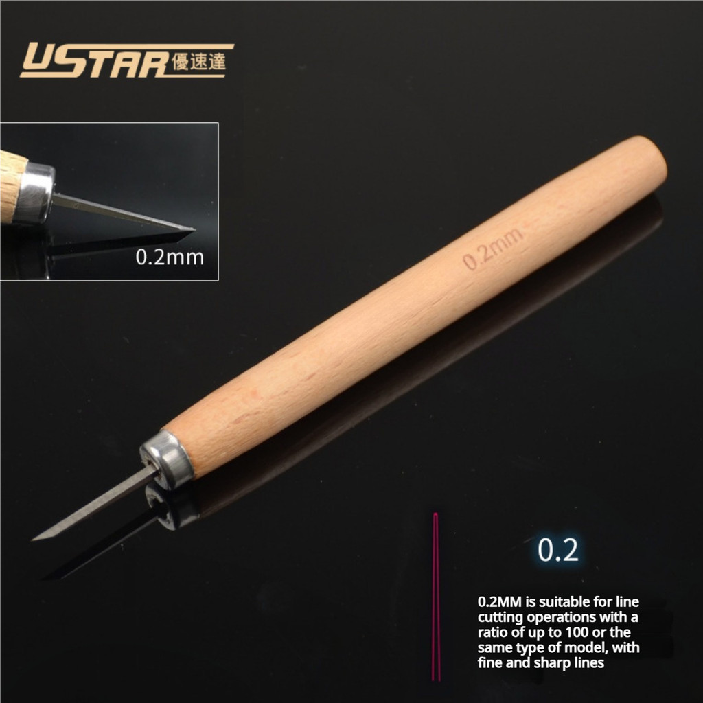 USTAR 90201 Carving Knife Pushing Handle for Gundam Gunpla GK DIY ...