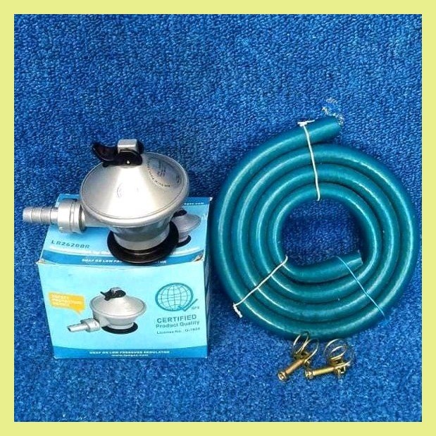 LPG Hose and Regulator De Salpak (Snap-on) Petron Gasul | Shopee ...