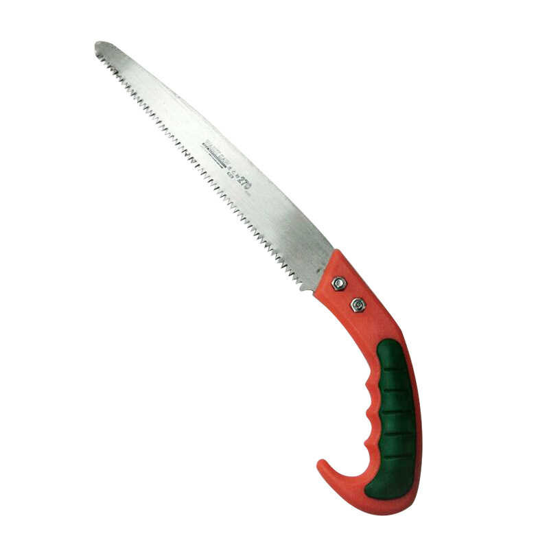 Manual fruit tree saw, plastic handle, hand board saw, woodworking saw ...
