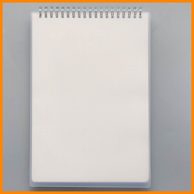 ☀ ﹍ All types Clear Plastic Hard Cover Spring Ring bind B5 A5 A6 ...