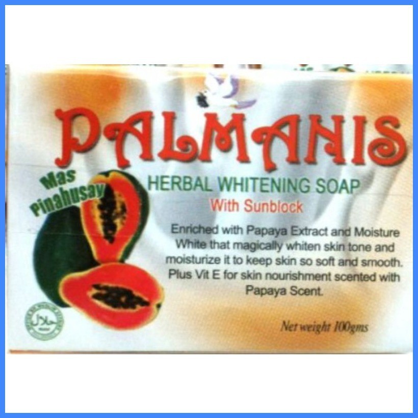♂ ♙ Palmanis Herbal whitening soap with sunblock | Shopee Philippines