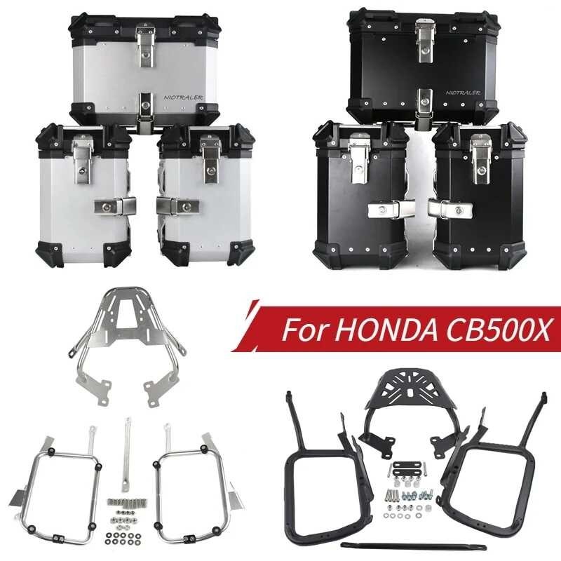 Lage Rack para sa CB500X CB400X Motorcycle Side Panniers Rack Frame Top ...