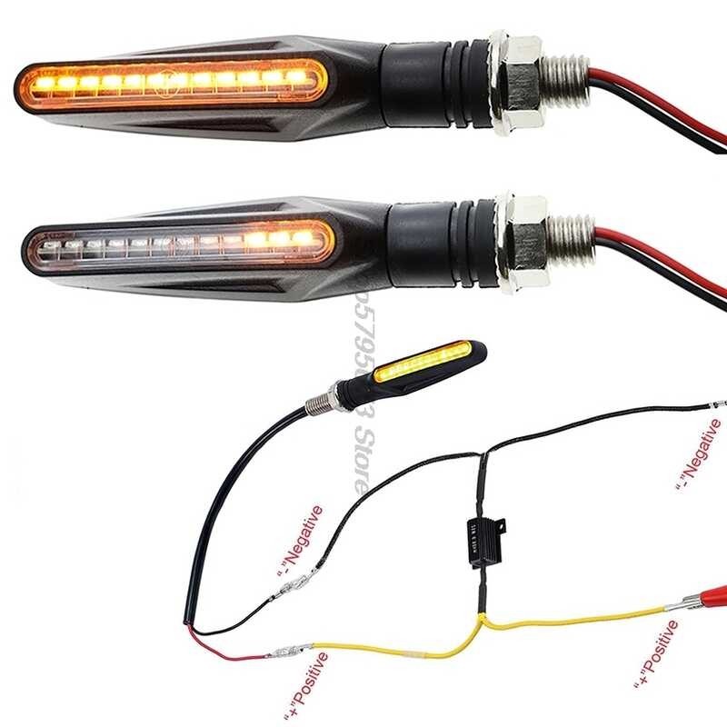 100% LED Light For Blinker Honda Scoopy 50 Ducati Monster Turn Signal M ...