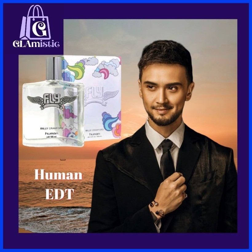 ☑ Fly Billy Crawford Human EDT 100ml Original ( free human paper bag ...