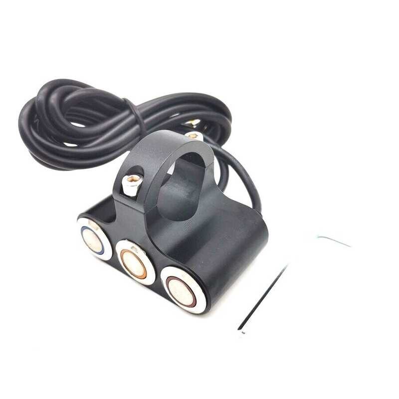 Handlebar CNC 25Mm Ng Motorcycle Switch Push+Press Buttons Para Sa LED ...