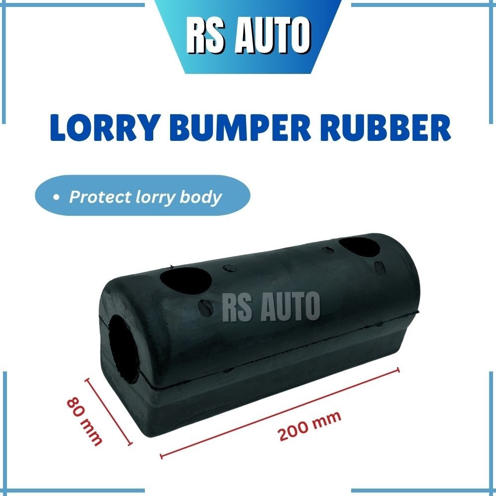 Universal Lorry Truck Trailer Rubber Bumper Stopper Extra Protection ...