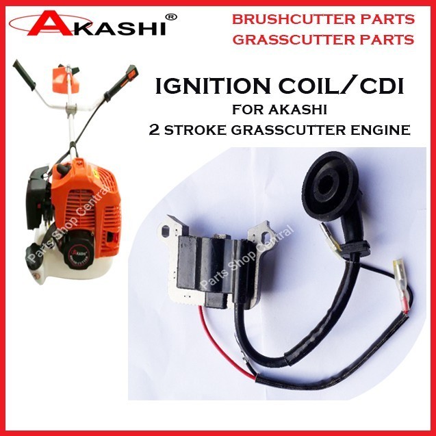 IGNITION COIL AKASHI FOR 2 STROKE GRASSCUTTER | Shopee Philippines