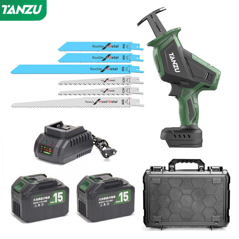 Electric Reciprocating Cordless Brushless Motor Saber Saw Steel Blade ...