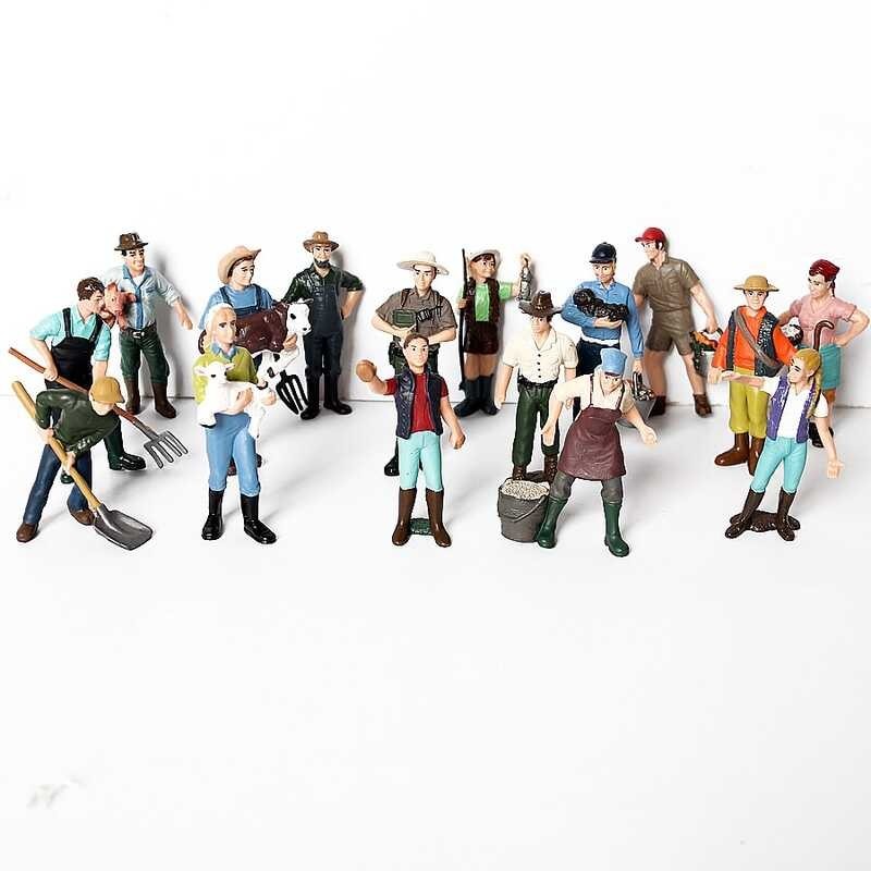 Simulasyon Pininta Ng Iba't Ibang Mga Magsasaka Hunter Rider Diver Doll ...