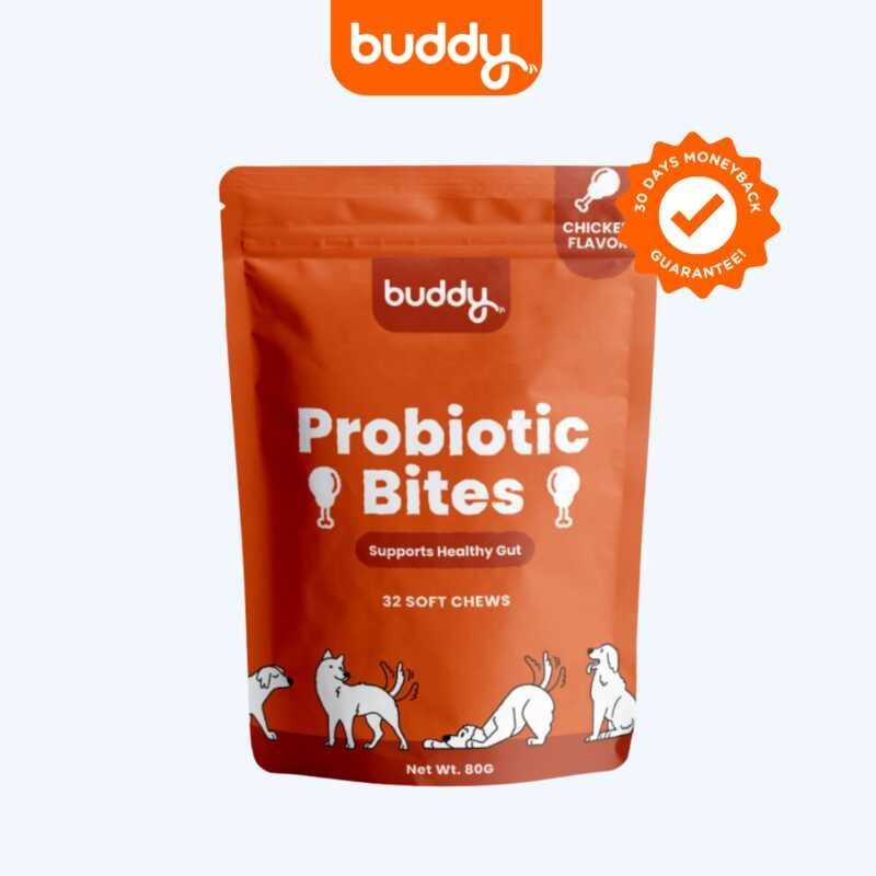 * COD Buddy Probiotic Bites Dog's Happy Tummy Gut Improved Immunity ...