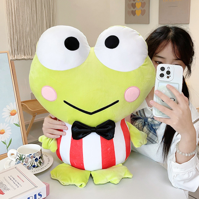 Very Soft Kero Kero Keroppi Plush Toy Cartoon Stuffed Anime Big Eyed ...
