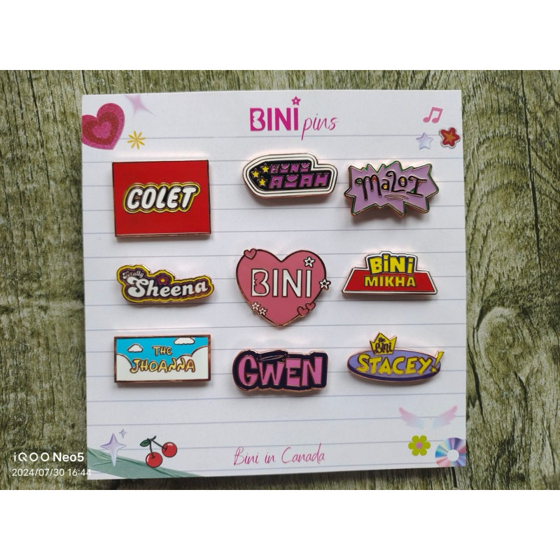 The Ultimate Bini Pins Collection | Shopee Philippines