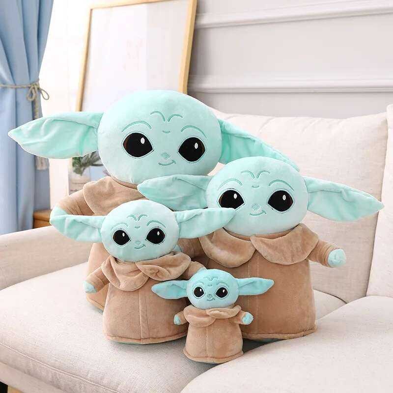 Star Wars Kawaii Plush Toy Grogu Mandalorian Figure Stuffed Animals ...