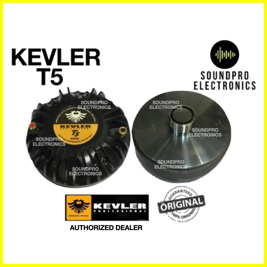 Kevler T5 Titanium Compression Driver Unit 500W (FREE CONDENSER ...