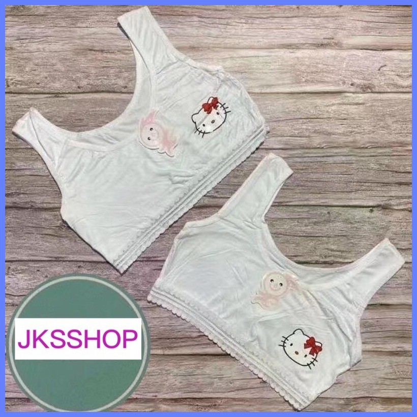 COD 3Piece Girl's Santo Bra w/Lace Hello Kitty 8-12yrs | Shopee Philippines