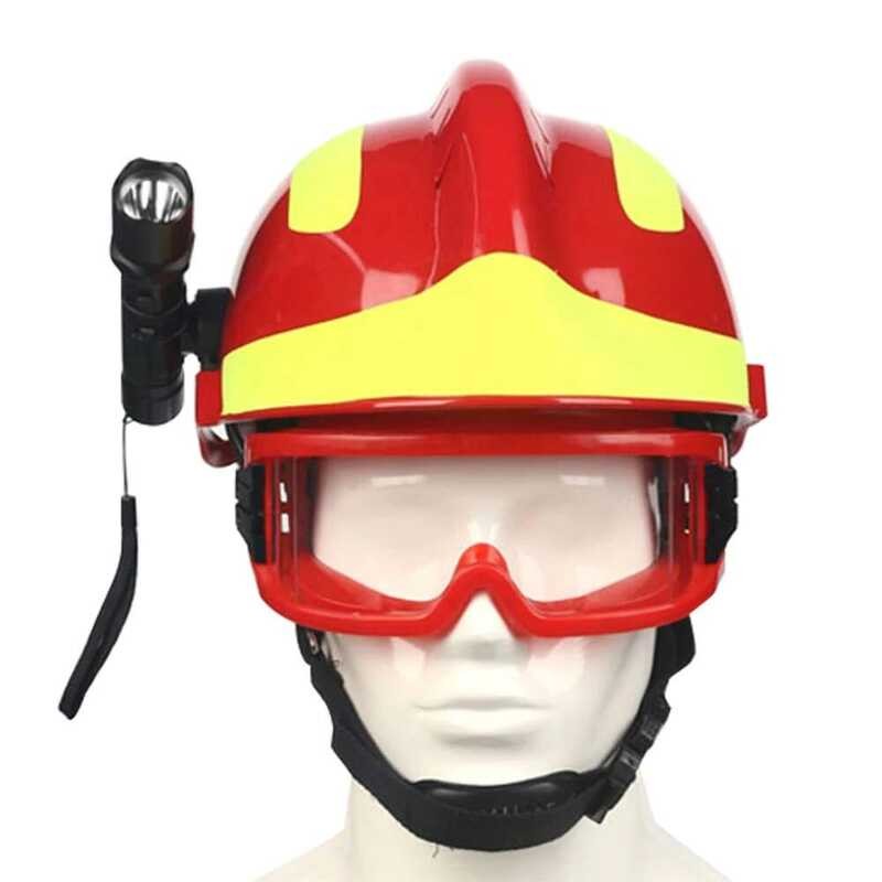 GILLE FF F Safety Emergency Rescue Fire ABS Helmet Firefighter ...