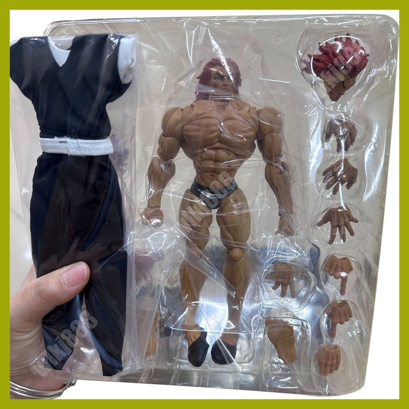 Storm Toys 1/12 Baki Hanma Son of Ogre - Yujiro Hanma Action Figure ...
