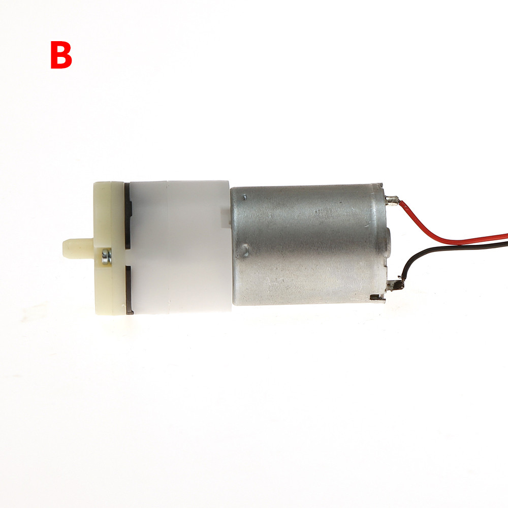DC 3V 3.7V 5V 6V 12V Micro Mini 370 Motor Diaphragm Air Pump Vacuum Pump Negative Pressure ...