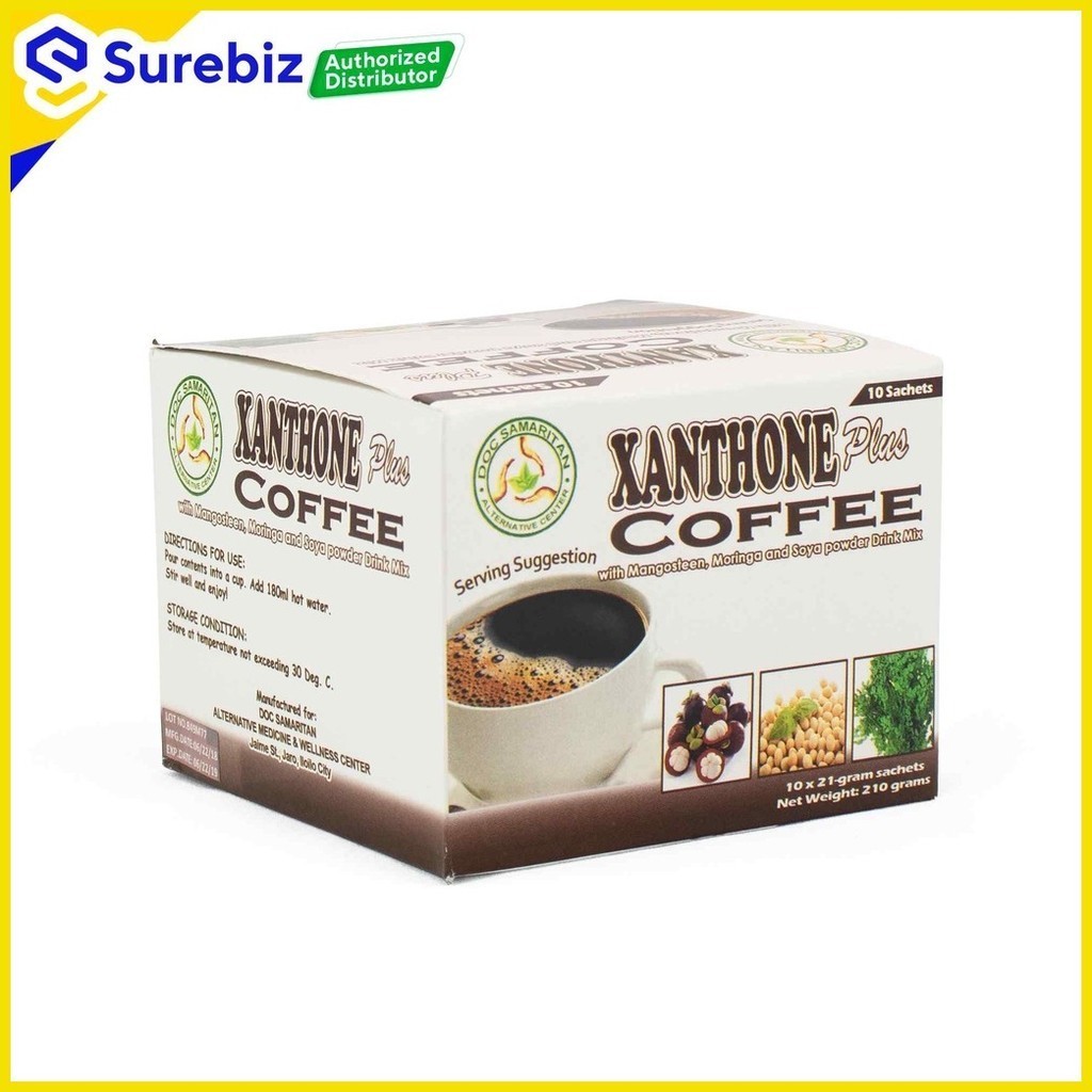 ۞ Xanthone Plus Coffee with Mangosteen, Moringa and Soya Powdered Drink ...