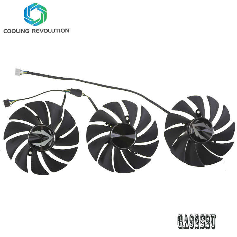 Graphic Fan Ng Card Ga92s2u Dc12v 0.46A 4Pin Para Sa ZOTAC GAMING ...