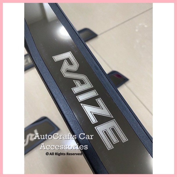 TOYOTA RAIZE 2022-2024 SIDE STEPSIL (DOOR SILL) | Shopee Philippines