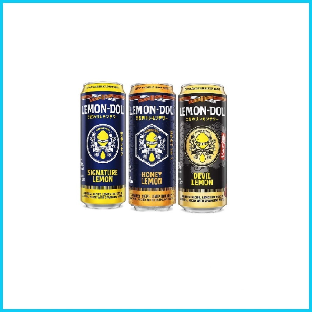 Lemon-Dou Chu-Hi Variety 330Ml Pack of 3 Cans | Shopee Philippines