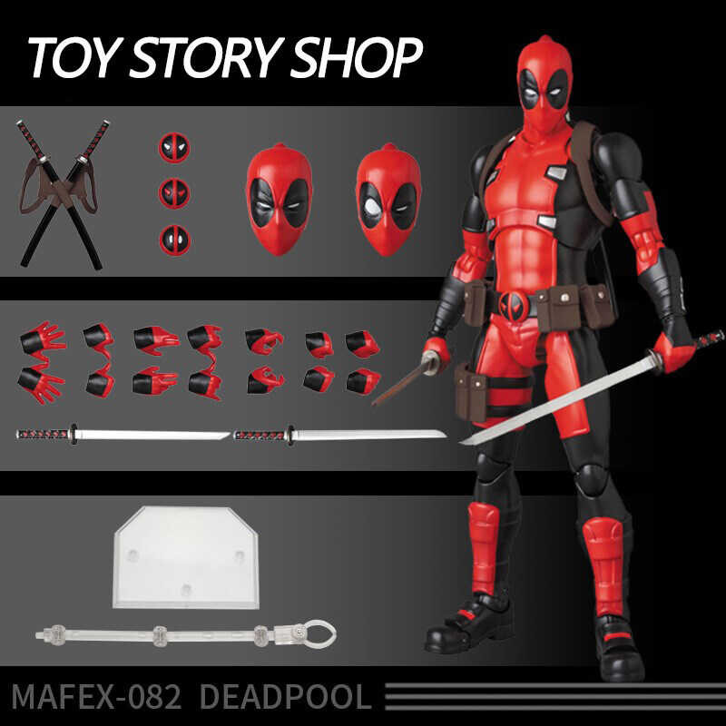 082 Bersyon MAFEX - Deadpool Action Figure Game With Box Super Hero ...