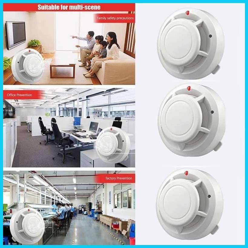 ¤ Fire Smoke Sensitive Sensor Stand Alone and WirelessFire Smoke ...