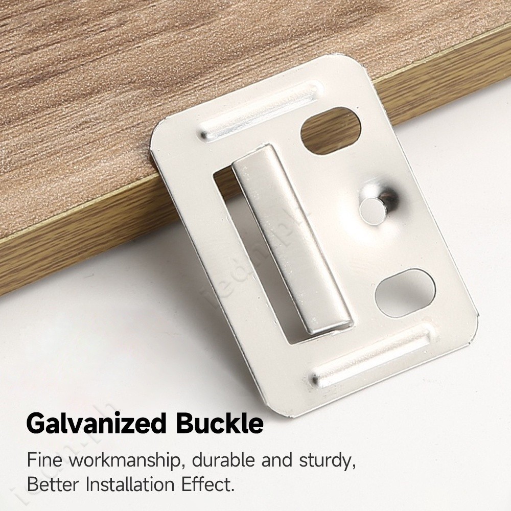 Flush Mount Clip Galvanized Board Buckle Board Clamp Fixing Piece For ...