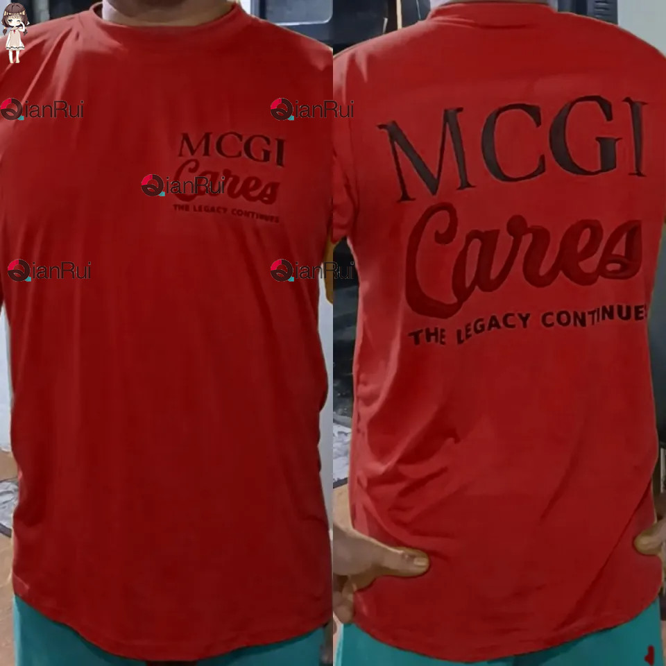 Polo Shirt 3D Printed Full Sublimation (Mcgi Cares) | Shopee Philippines