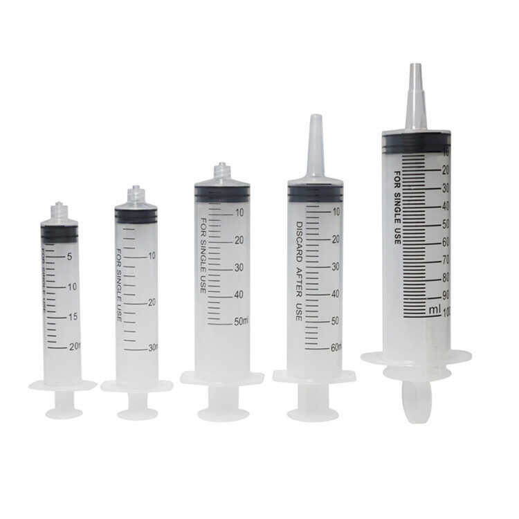 Large Capacity Industrial Injection Syringe, Hand Push Screw Mouth ...