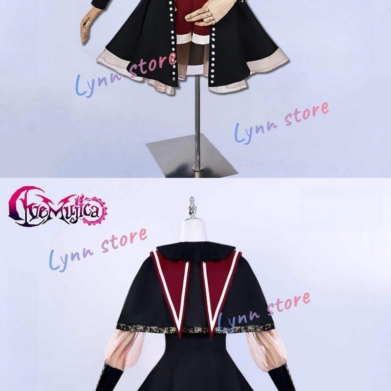 BANG DREAM AVE MUJICA MORTIS Cosplay Costume Wig WAKABA MUTSUMI Stage ...