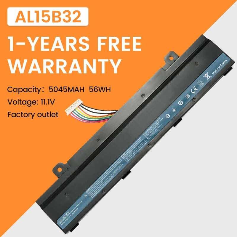 Laptop Al15b32 Battery For Acer Aspire V15 Dg2 T5000 N15q12 V5-591G ...