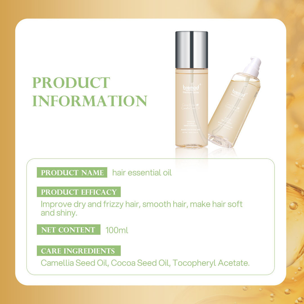 Bremod Premium Shampoo Conditioner Hair Keratin Complex Treatment Care ...