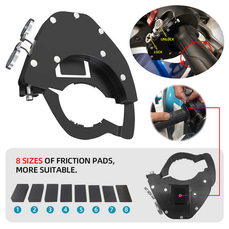 Grip Cruise Throttle Control Throttle Lock Help Retainer Grip Para Sa ...