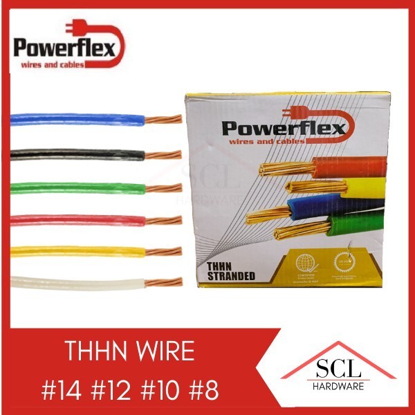 POWERFLEX THHN Wire (per box) | Shopee Philippines