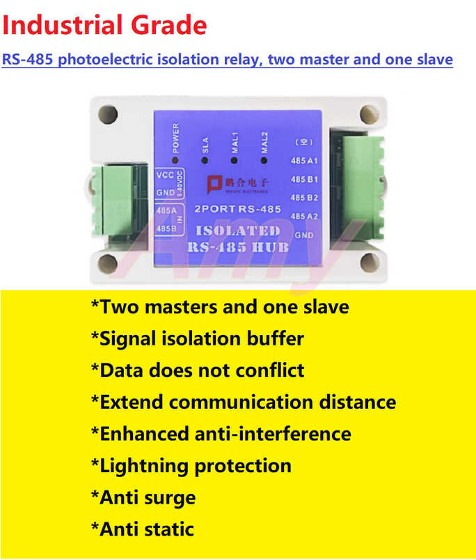 Two One Industrial Slave Rs485 Buffer Photoelectric Isolation Modbus ...