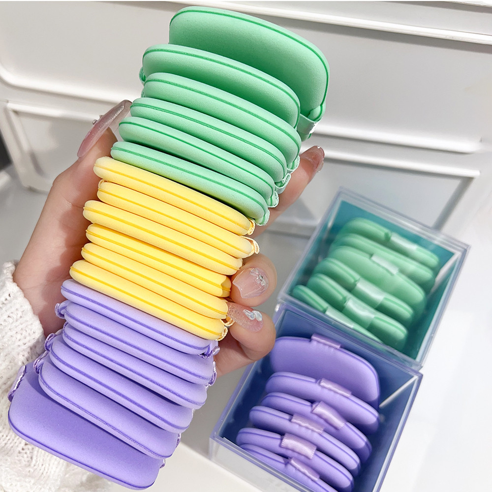 Reusable Dry Wet Dual Use Soft Powder Puff - Dry Wet Dual Use Air ...